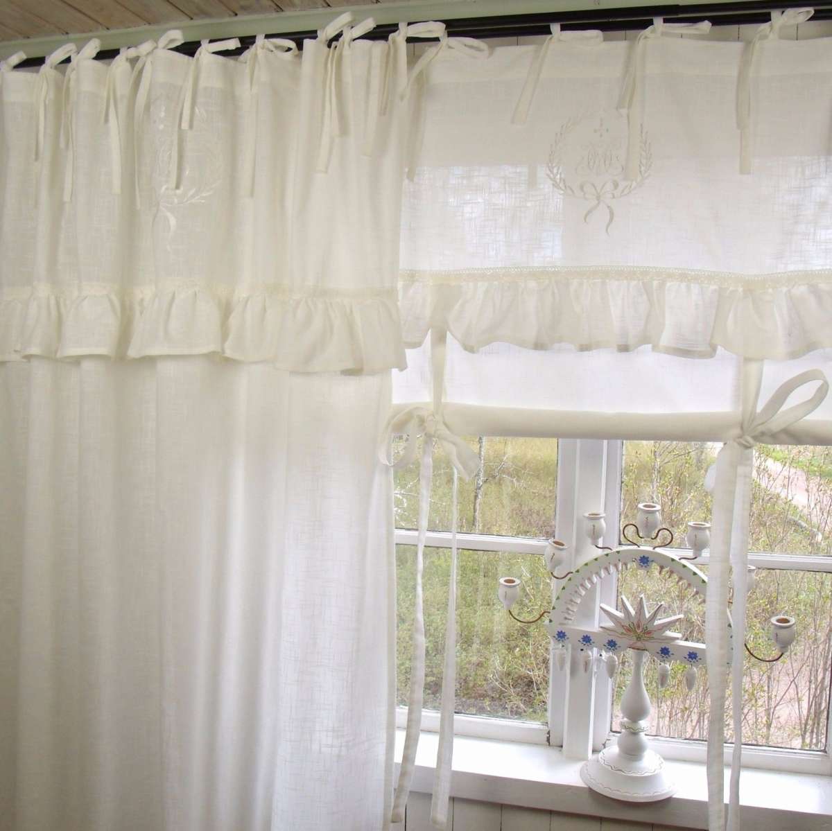 Vintage Gardine Landhausstil